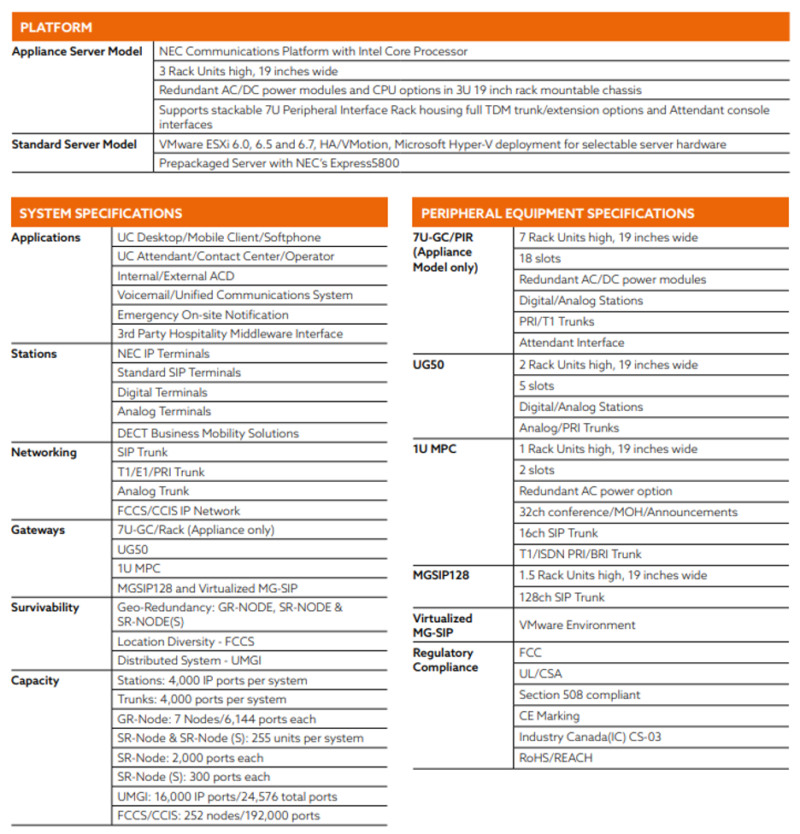 NEC SV9500 – DIGICOM USA